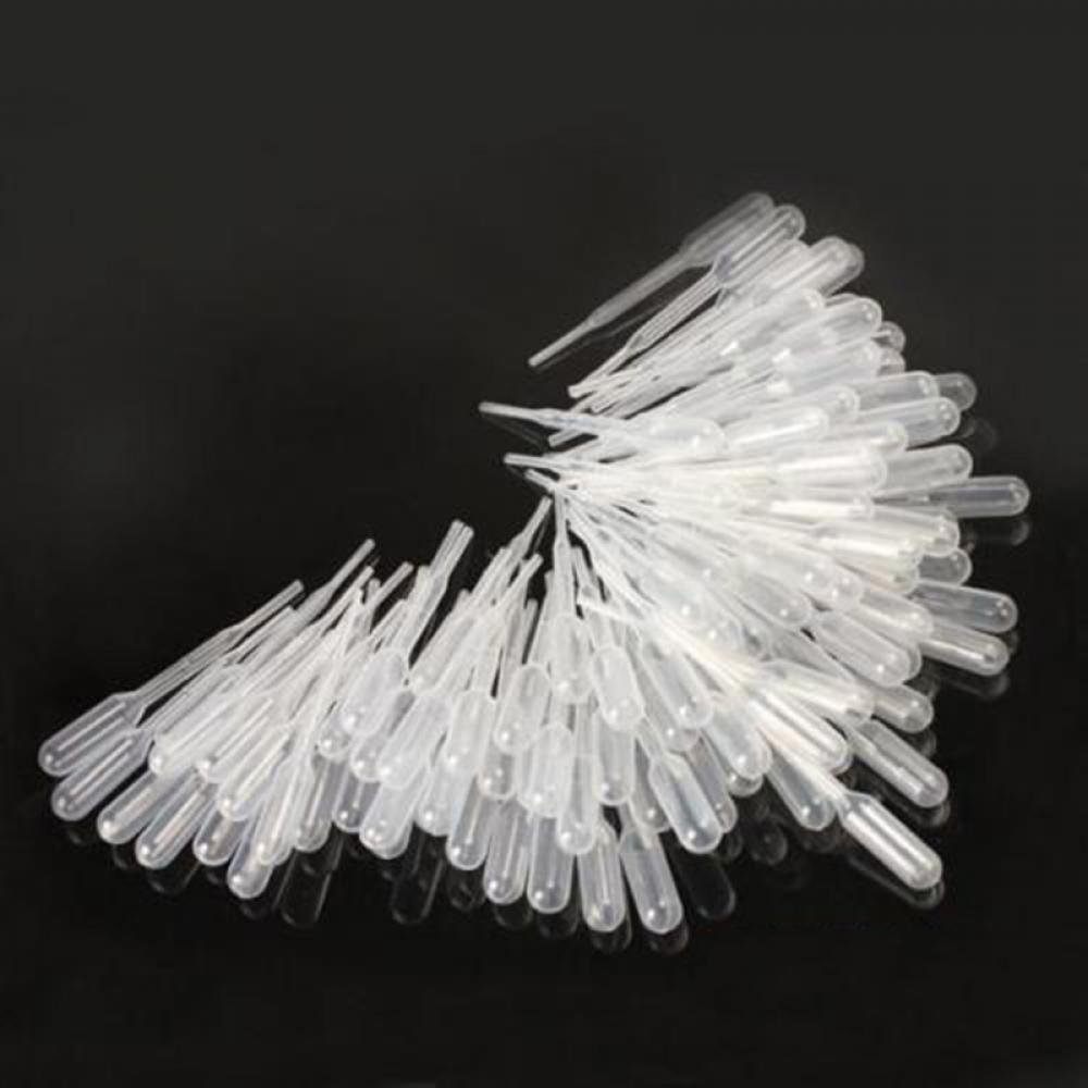0.2 ml Transfer Pipettes Plastic Disposable Liquids Essential Oils Pipettors Makeup Tools, 300 Pieces