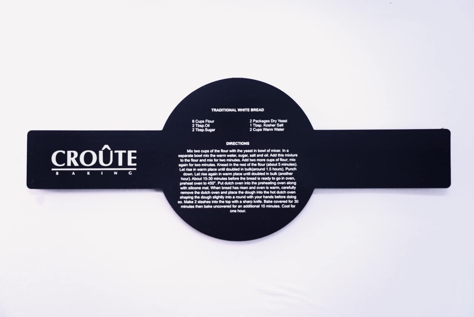 1 Croรปte Baking Dutch Oven Silicone Baking Mat | Sourdough Bread Baking Supplies and Tools | Silicone Bread Sling | Reusable Parchment Paper Replacement |Bread Making Accessories and Tools