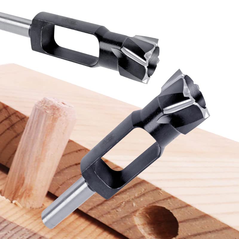 1 in. Wood Tenon Dowel Plug Cutter Tenon Cutter Plug Maker Woodworking Drill Bit
