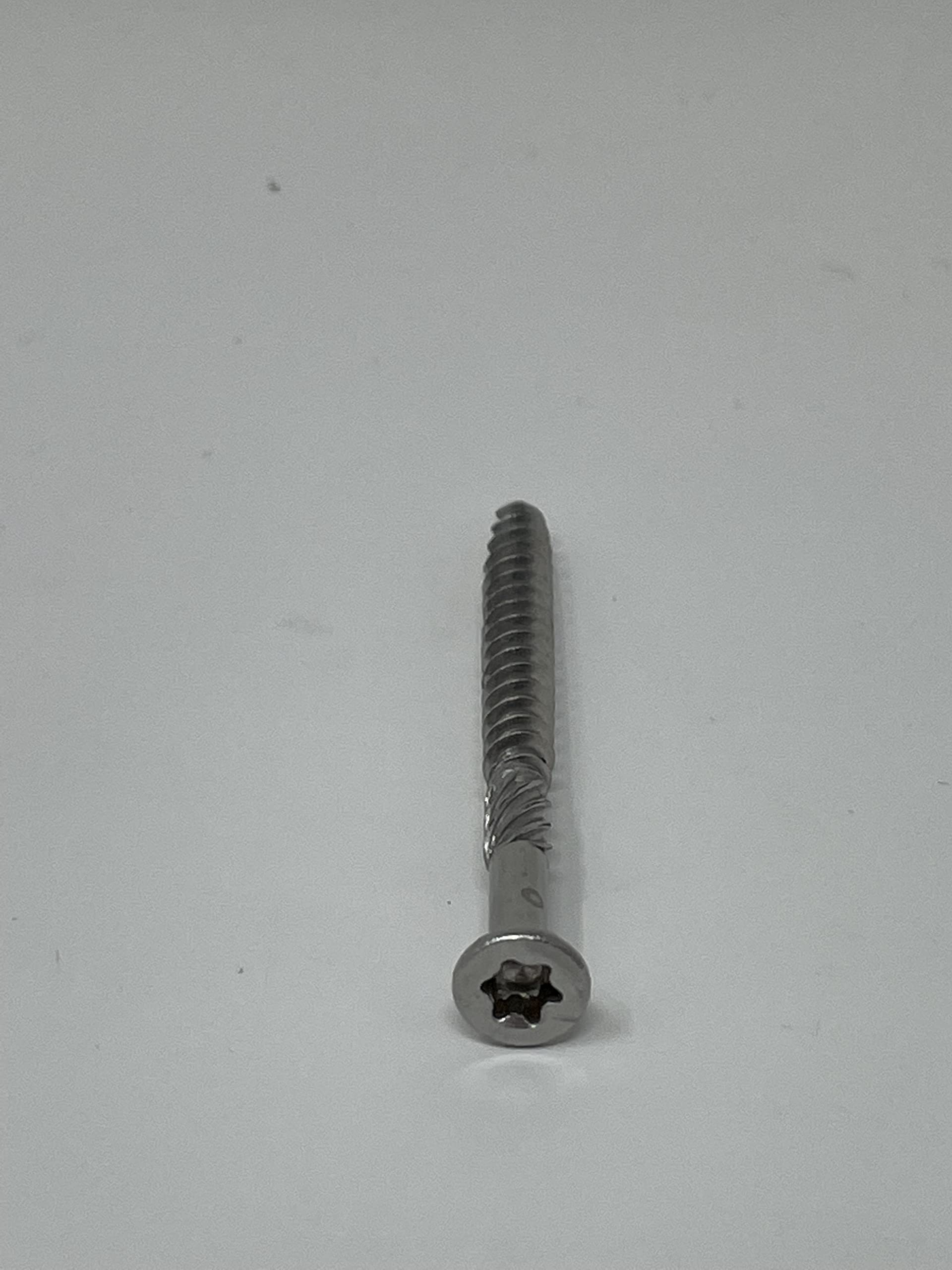 #10 x 2-1/2'' T25 Stainless Steel Wood Screw Torx/Star Drive Head (3 Pounds - 270 Approx. Count) by Simply, Silver