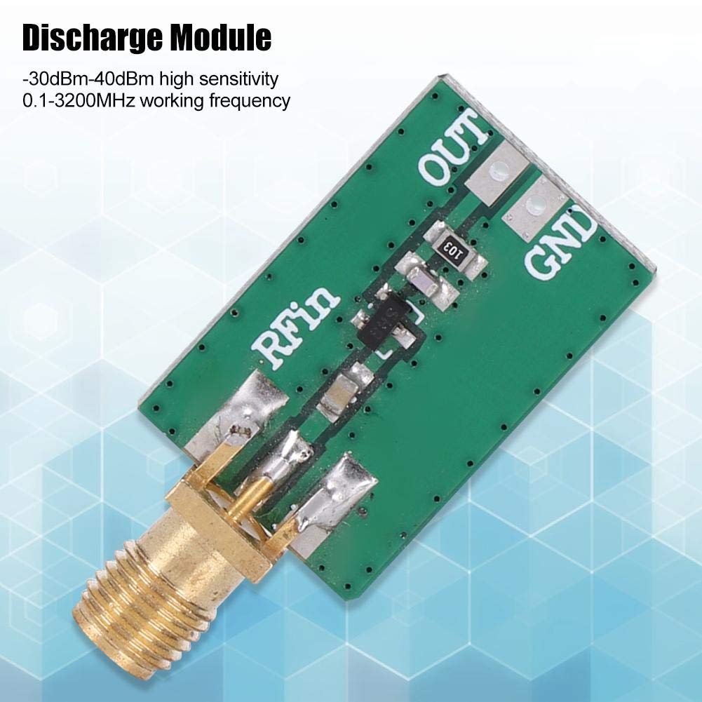 0.1-3200MHz RF Detector Module Discharge Board Envelope Detector High Sensitivity Dectect Amplitude Detection Discharge Detection Board Module