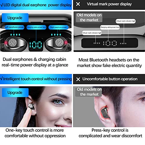#s05H3C Mini Twins Earphone Wireless Bluetooth 5 0 Headphones Earbuds Headset with Charging Case Stereo Sports Headphones Wit