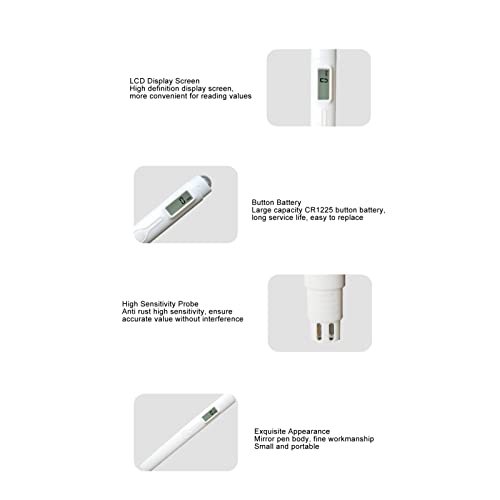 0 to 9990ppm TDS Meter High Sensitivity Digital Test Pen Portable Water Tester with LCD Screen