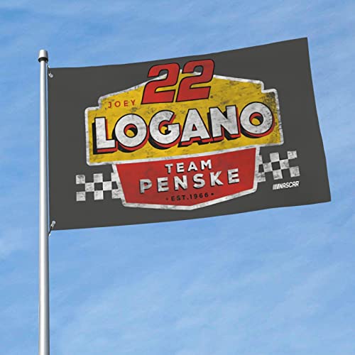 #22 Joey Logano Flag 3x5 Ft Polyester Fabric with 2 Brass Grommets Banners for Outdoor Indoor Decoration