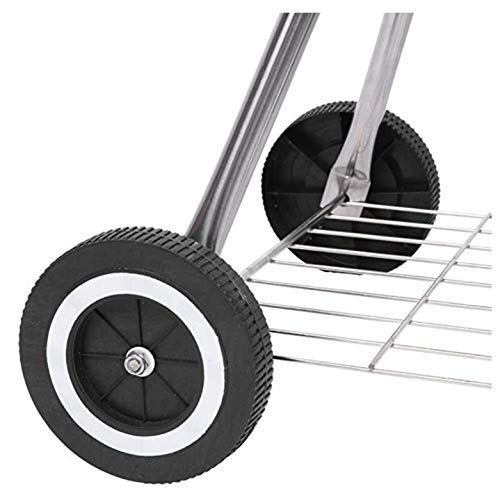 #1 Original Kettle Charcoal Grill Outdoor Portable BBQ Grill Backyard Cooking Stainless Steel for Standing & Grilling Steaks, Burgers, Backyard Pitmaster & Tailgating (18" Black Kettle Grill)
