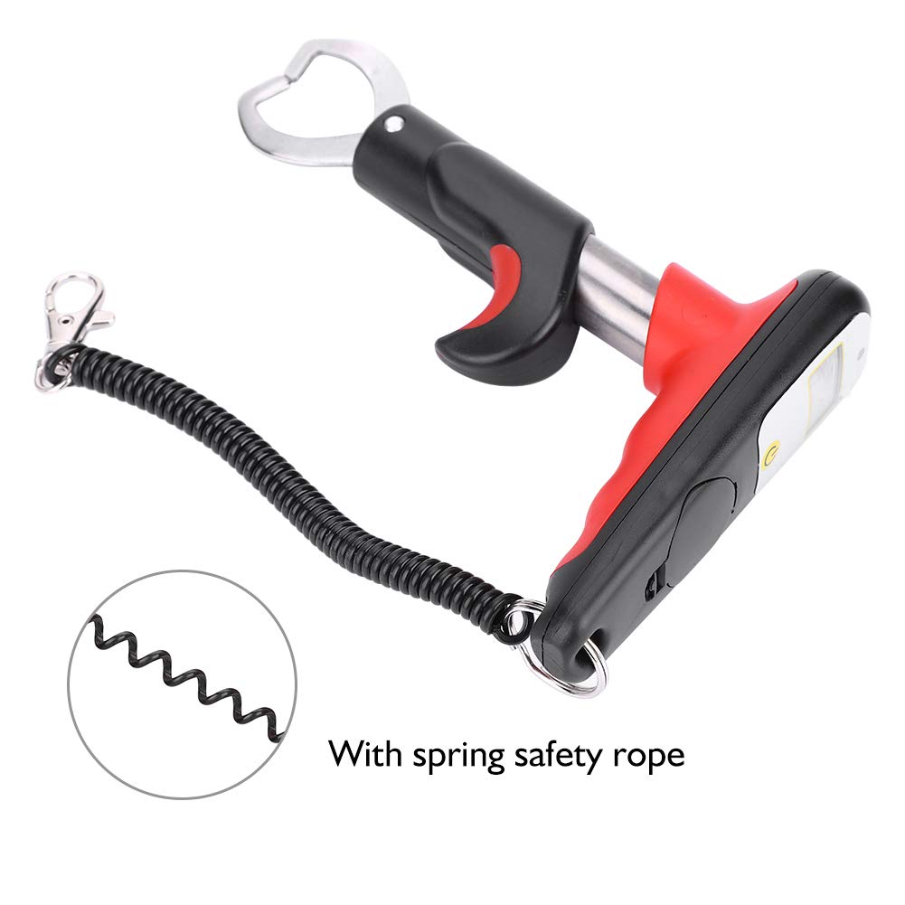 01 02 015 Fishing Grip Scale, Portable Fish Gripper Electronic Scales Electric for Outdoor Fishin