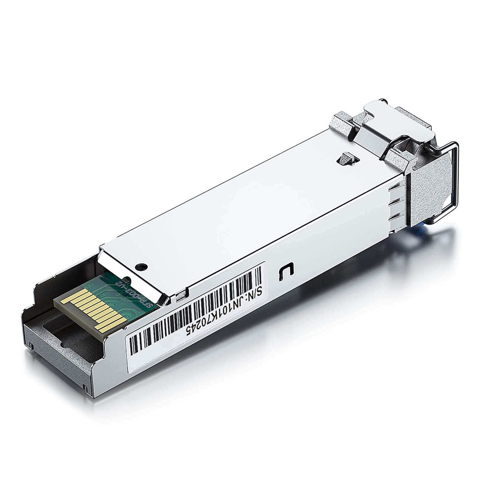 10Gtek 1.25G 1000Base-EX SFP Transceiver, 1310nm SMF, up to 40 km, for Cisco GLC-EX-SMD, Ubiquiti UniFi, Mikrotik, D-Link, Supermicro, Netgear, TP-Link, Broadcom, Linksys and More.