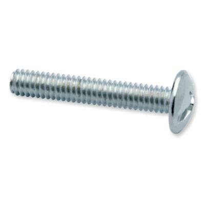 #8-32 X 1-1/4" Zinc Plated Truss Head Self-Tapping Phillips Drive Drawer Knob & Pull Screws | Machine Screws for Cabinet or Drawer Knob & Pull Handle | MS9-SZ