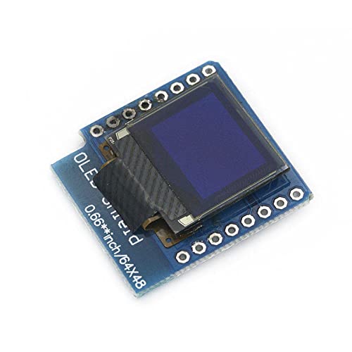 0.66 inch OLED Display Module for WEMOS D1 Mini ESP32 Module Arduino AVR STM32 64x48 0.66" LCD Screen IIC I2C OLED
