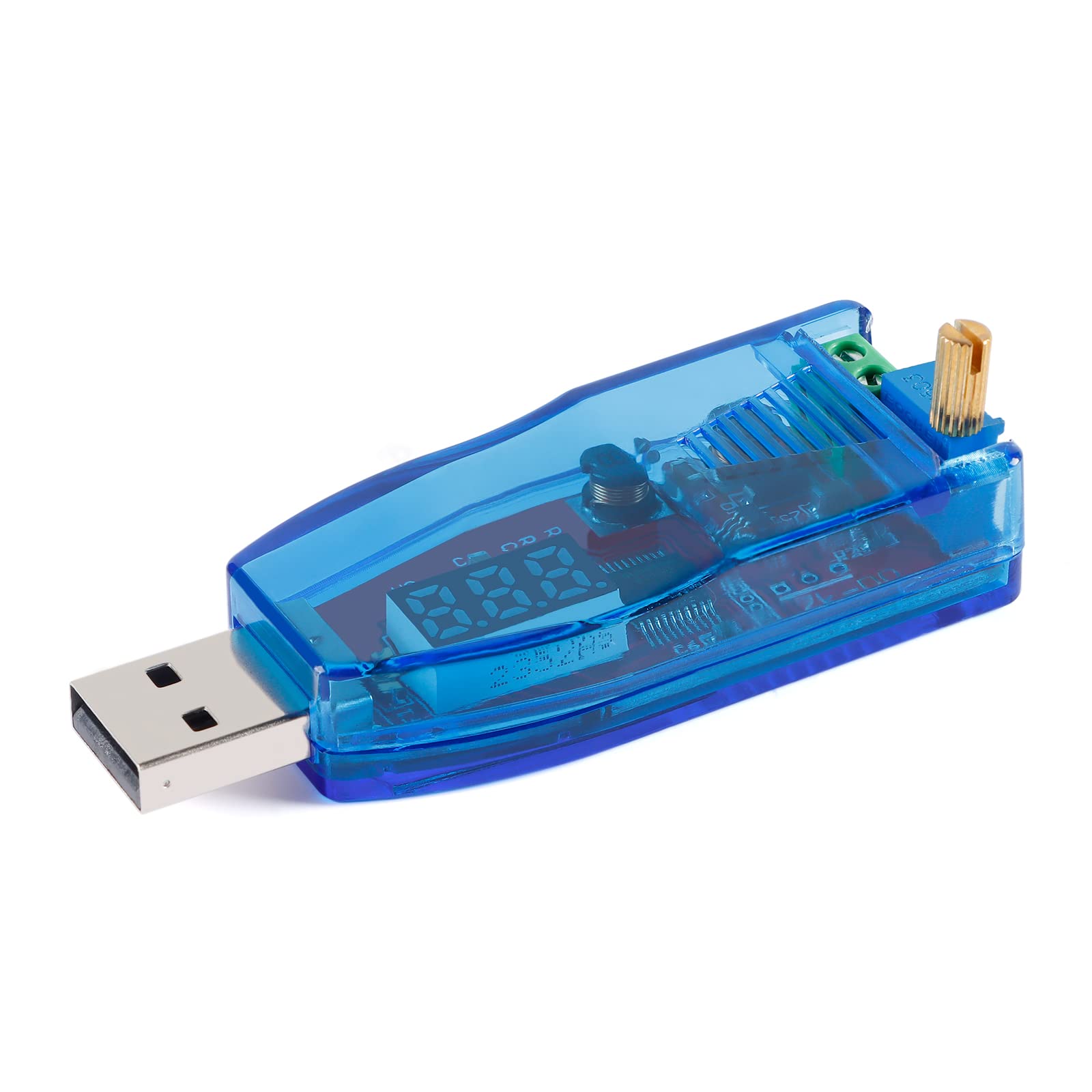 000 EC Buying DC-DC USB Power Supply Module, DC-DC USB Adjustable Step-up Power Supply Regulator Module, with Display 5V to 3.3V 9V 12V 24V 3W DC Voltage Regulator Adjustable Power Module 3.3V
