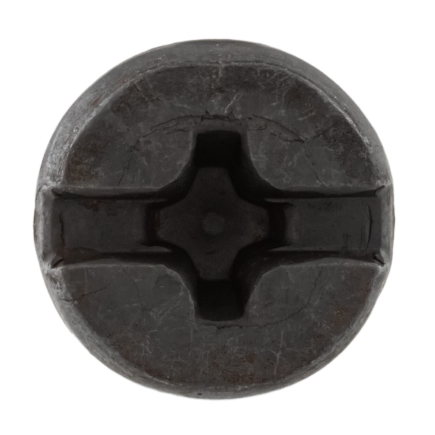 #5 x 5/8" Flat Black Pyramid Head Phillips Wood Screws - Pack of 25 - Self Tapping Screws for Wood - PH558-SBL