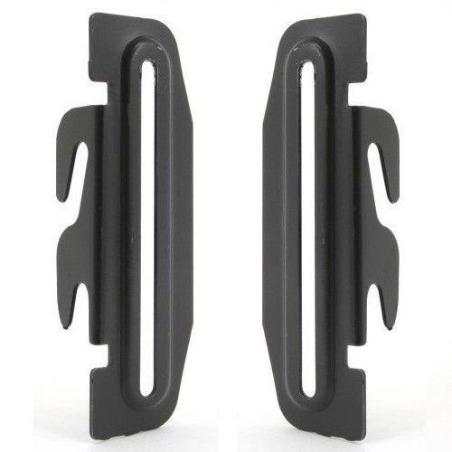 #35 Bed Frame Conversion Brackets, Four Down Hooks, Priority Mail Shipping. Bolt-On to Hook-On, Headboard to Foot Board, Bed Frame Adapter Plates, 2 Inch Height Adjustment. Pack of 4
