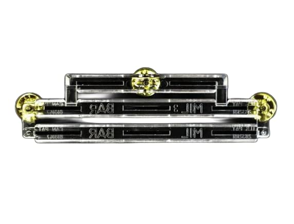 #8 Multi Zero Space Plastic Ribbon Bar Holder/Mount