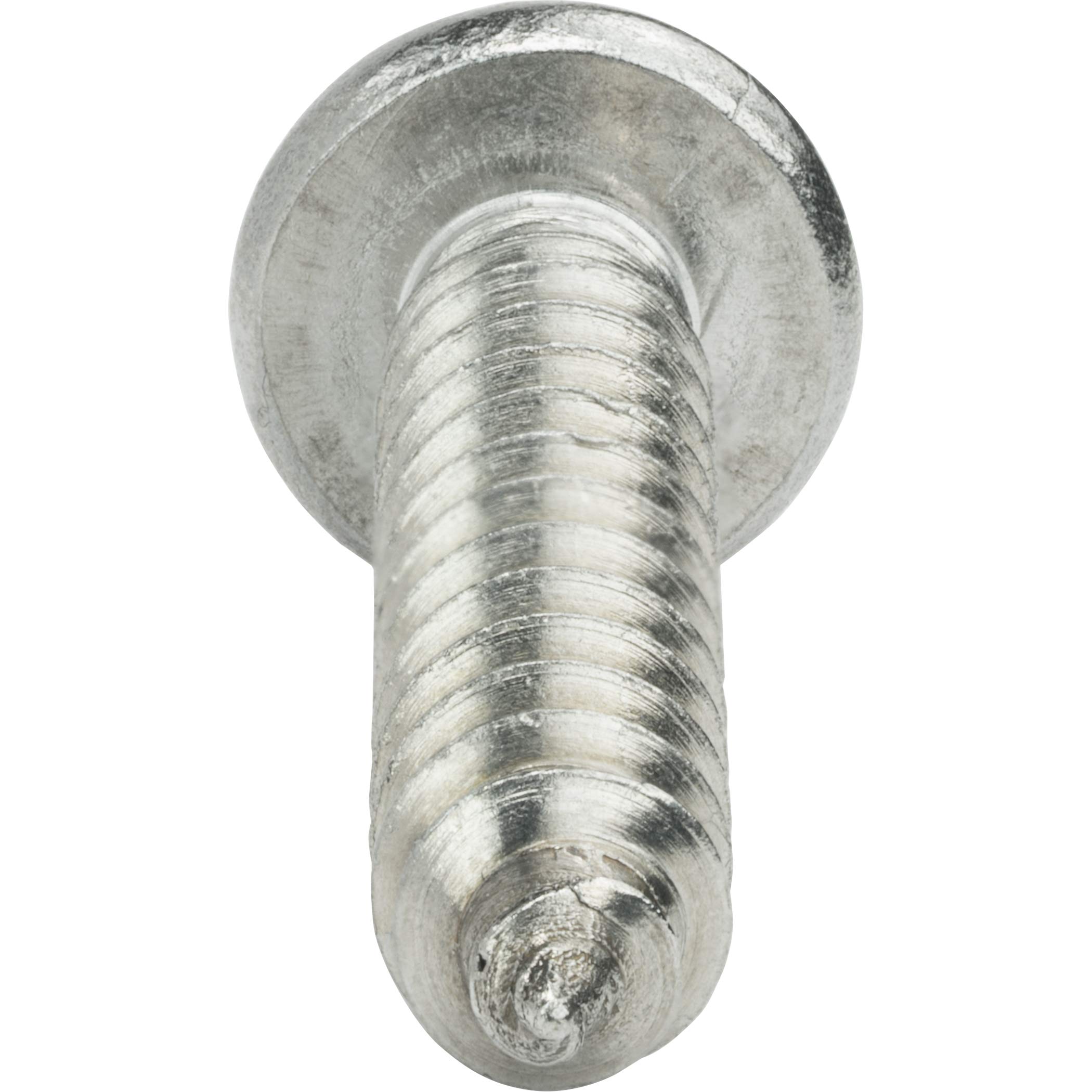 #2 x 5/16" Pan Head Sheet Metal Screws, Stainless Steel 18-8, Full Thread, Bright Finish, Self-Tapping, Quantity 100 by Fastenere