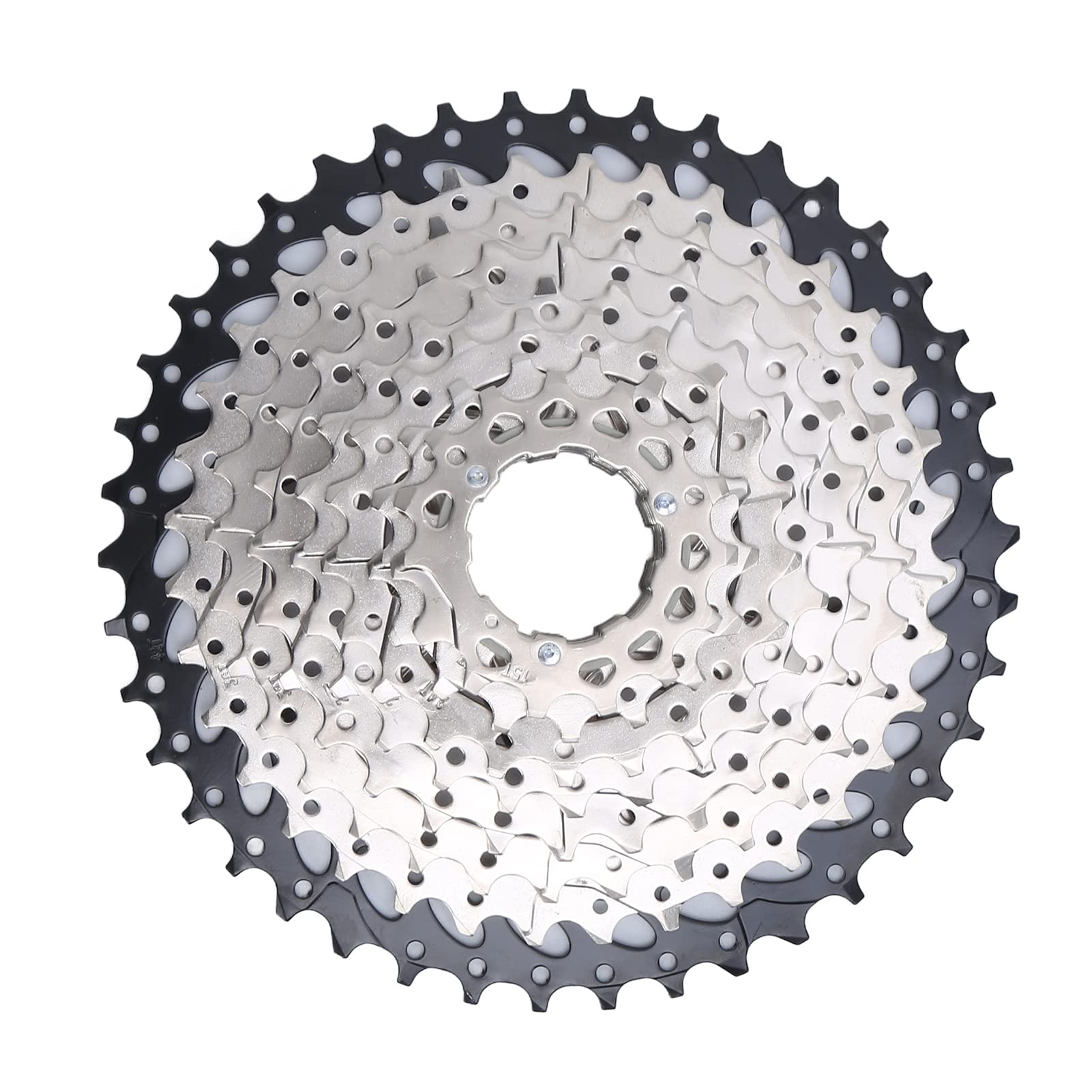 01 02 015 10 Speed Road Bike Flywheel, Durability High Temperature Resistance 10 Speed Cassette Flywheel for Cycling