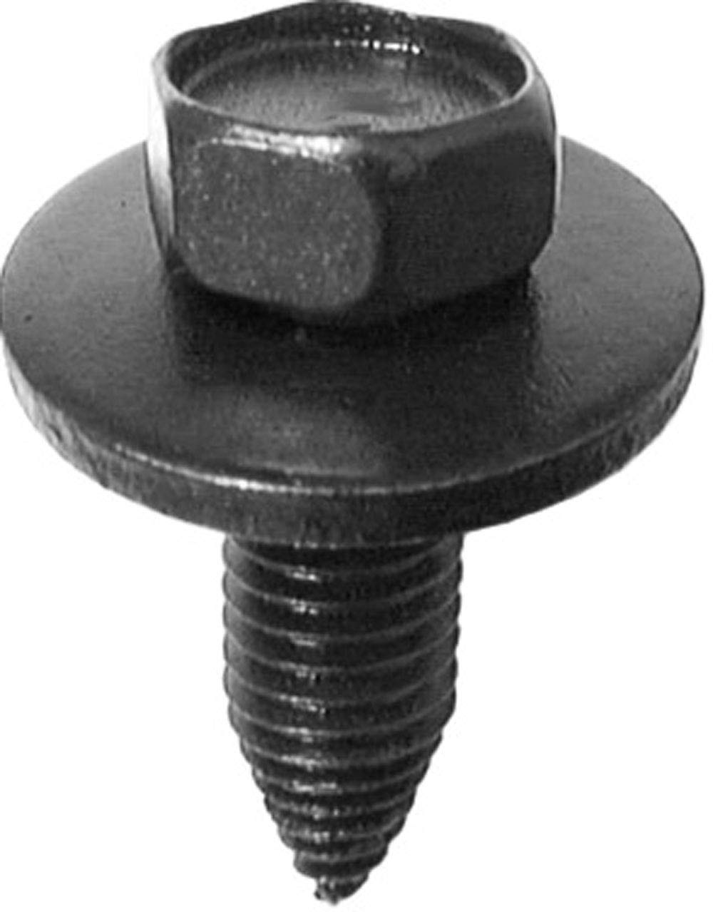 10 M10-1.5 X 30mm Metric Hex Head Sems Bolts