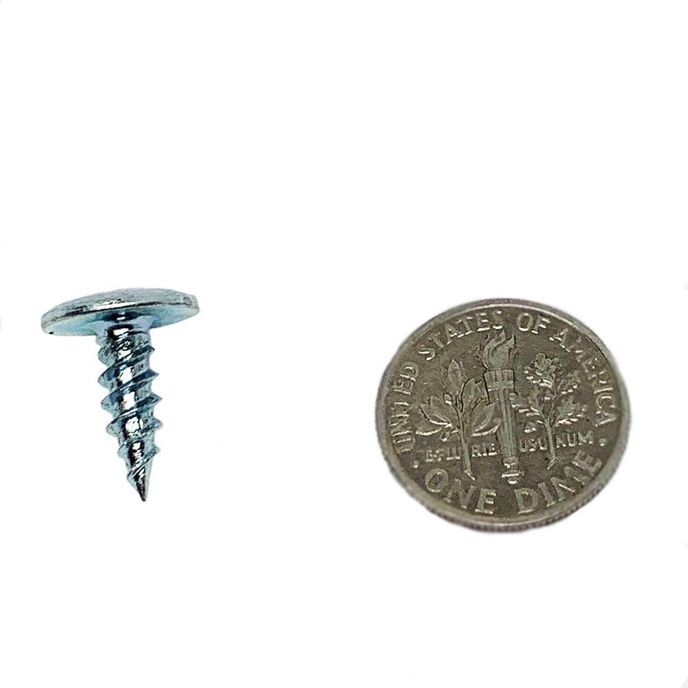 #8 x 1/2 - Truss Head Screws - Wood Screws Assortment - Short Screws - 100 Qty