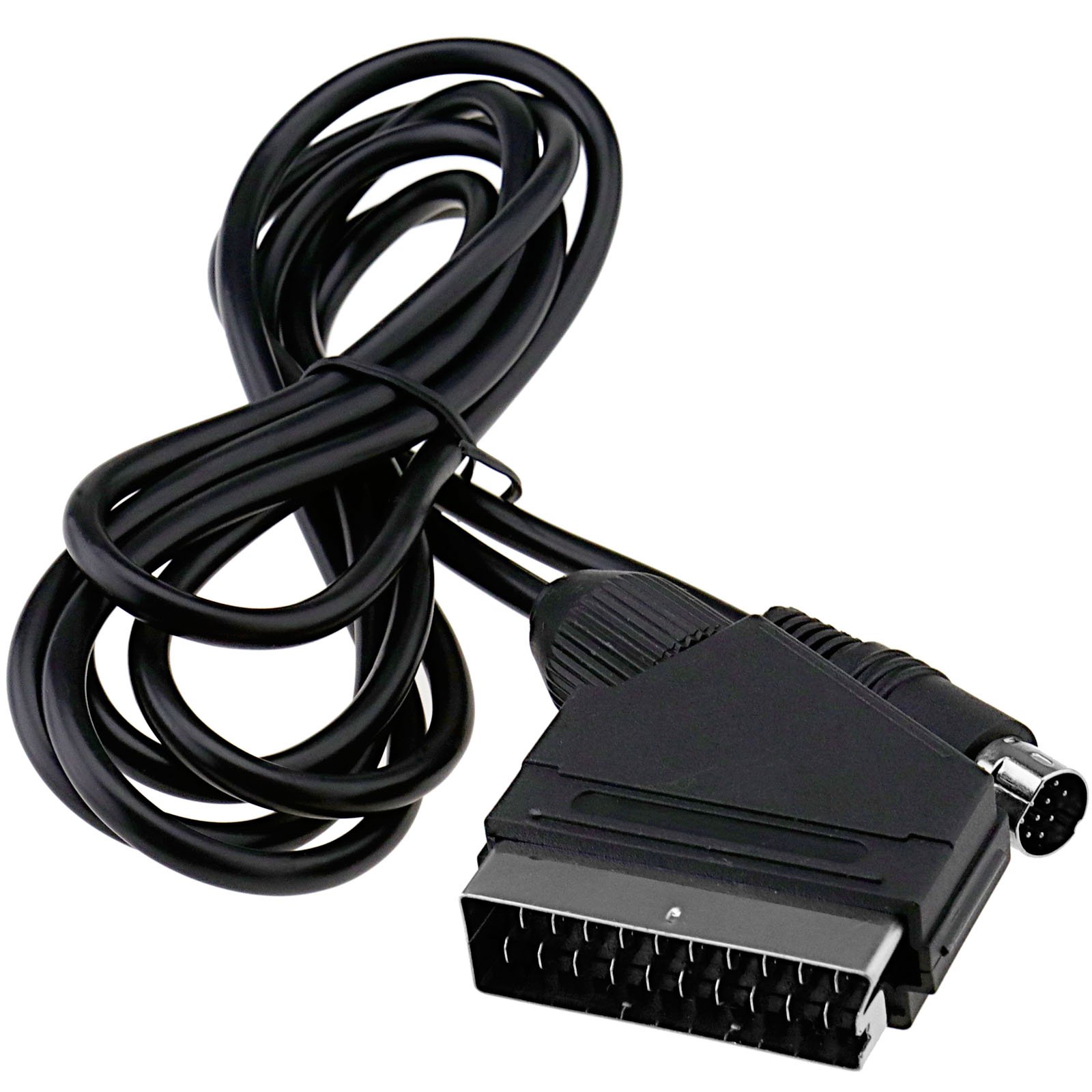 1.8M Real RGB Scart Cable TV Lead Compatible with Sega Saturn