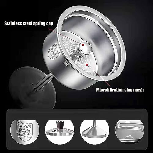 1.3L Kettle Electric Health Pot 600W Multi-Function Teapot Electric Kettle Glass Kettle Temperature Control Kettle Four-Speed Adjustable Stainless Steel Overheating Power Off A,1.3L