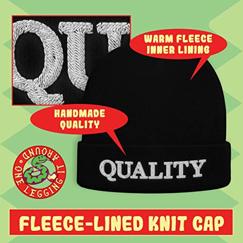 #Douchebag - Soft Adult Beanie Cap, Red