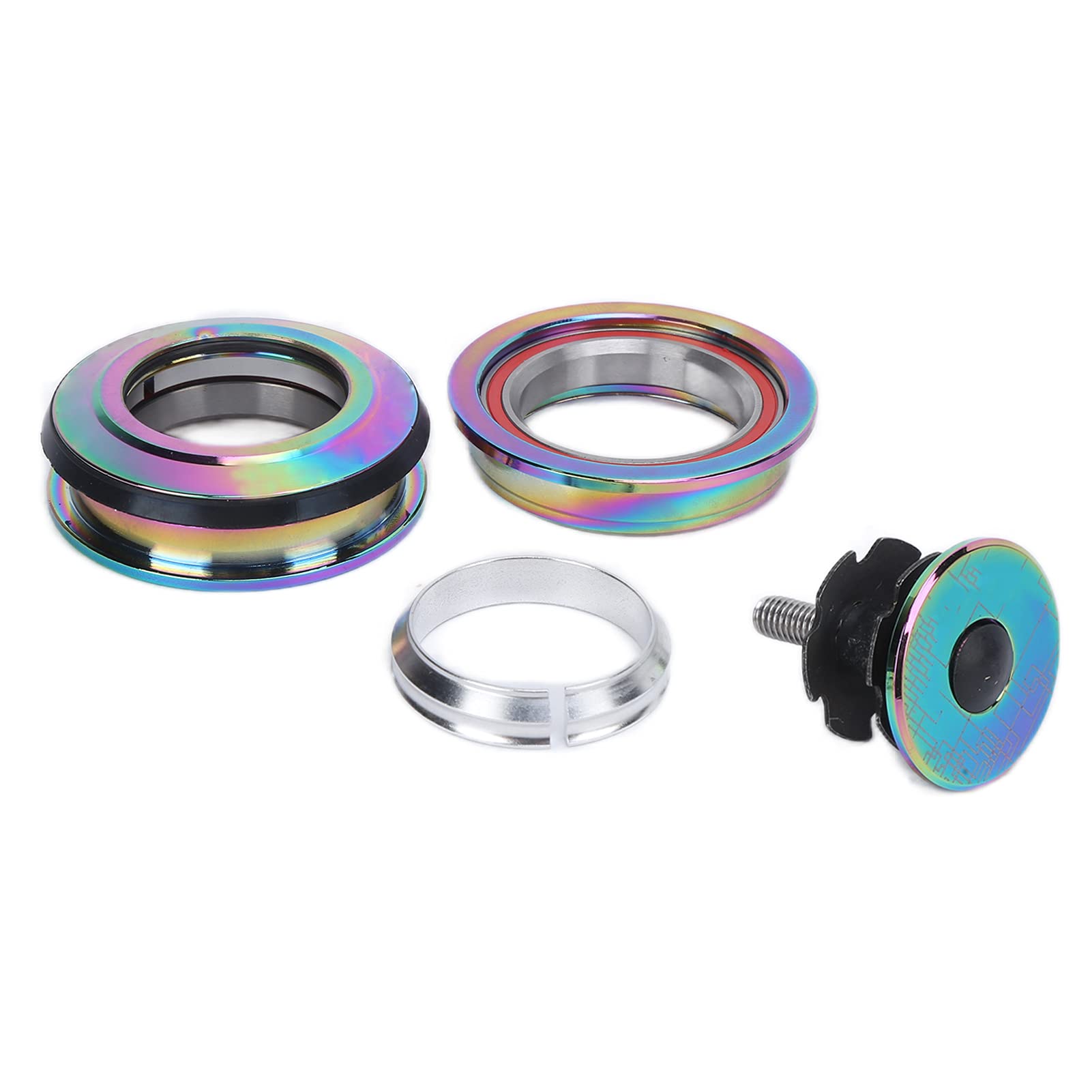 01 02 015 Headset Bearings, Light Weight Fluent Road Bike Headsets Durable for Bike