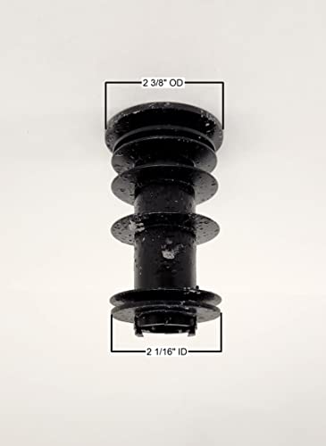 #805WB - Douglas Swivel & Tilt Mechanism, Replacement for Caster Chairs. Bolt Pattern 5 1/4" × 5 1/4" (Real Heavy Duty) and (* 3 Free * Different Plastic Insert) (Fast Priority Mail).