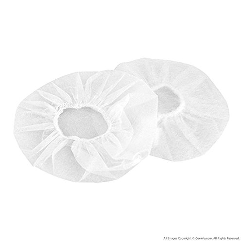 100pcs Disposable Headphone Covers Hygenx Sanitary Headphone Covers for 7cm-9cm Over Ear Headphone Earpads 3.15" (8cm)β¦