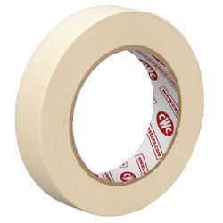 1" x 60 Yard 5.6 Mil Masking Tape (36 Rolls) - CWC 055320