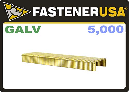 1/2" Leg x 1" Crown 16GA GALV P08 Staples 5,000ct | P08J