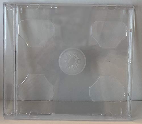 10 STANDARD Clear Double CD Jewel Case