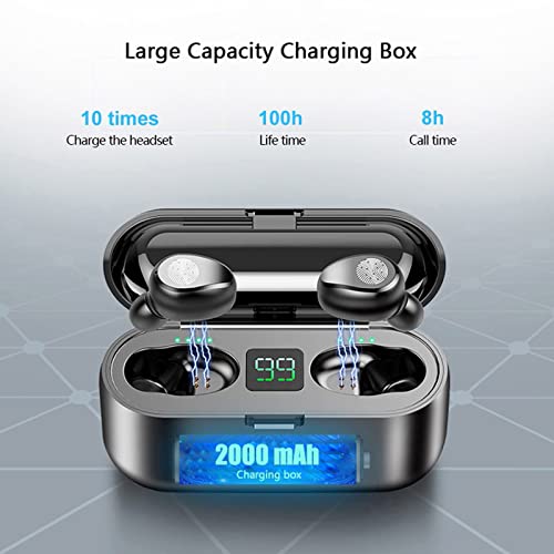 #s05H3C Mini Twins Earphone Wireless Bluetooth 5 0 Headphones Earbuds Headset with Charging Case Stereo Sports Headphones Wit