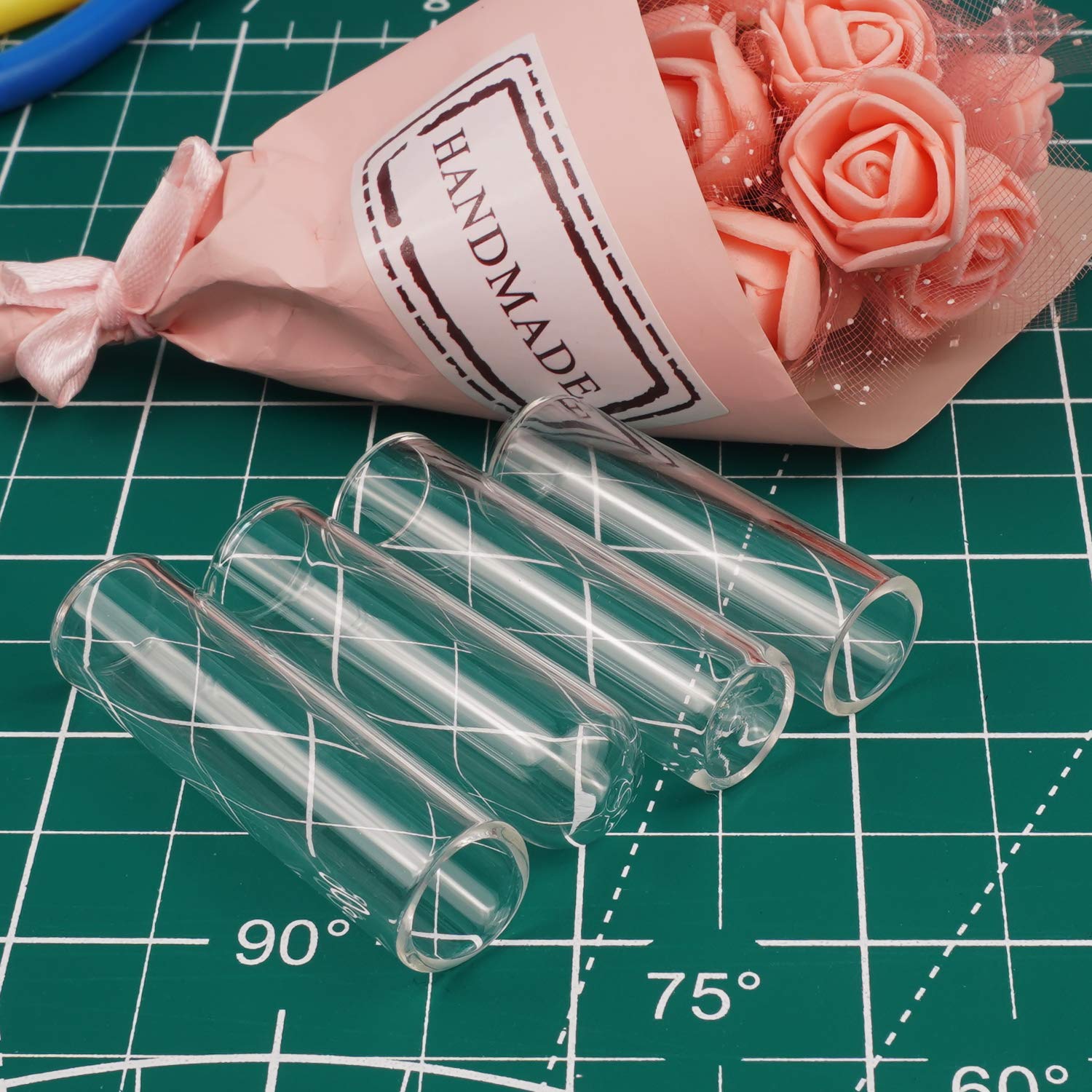 0.59 Inches Glass Straw Cap Fit the Tumblers with Lids and Straws, Straw Cover Clear, Keeps all the Dust Out, Healthy, Reusable,Eco Friendly
