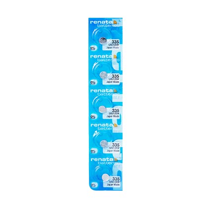 #335 Renata Watch Batteries 5Pcs