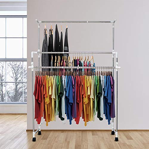 | Simpler | by CVDIRECTO | New Folding Closet, Clothing Organizer, Retractable with Wheels and Brake System. Hang up to 220 Garments.