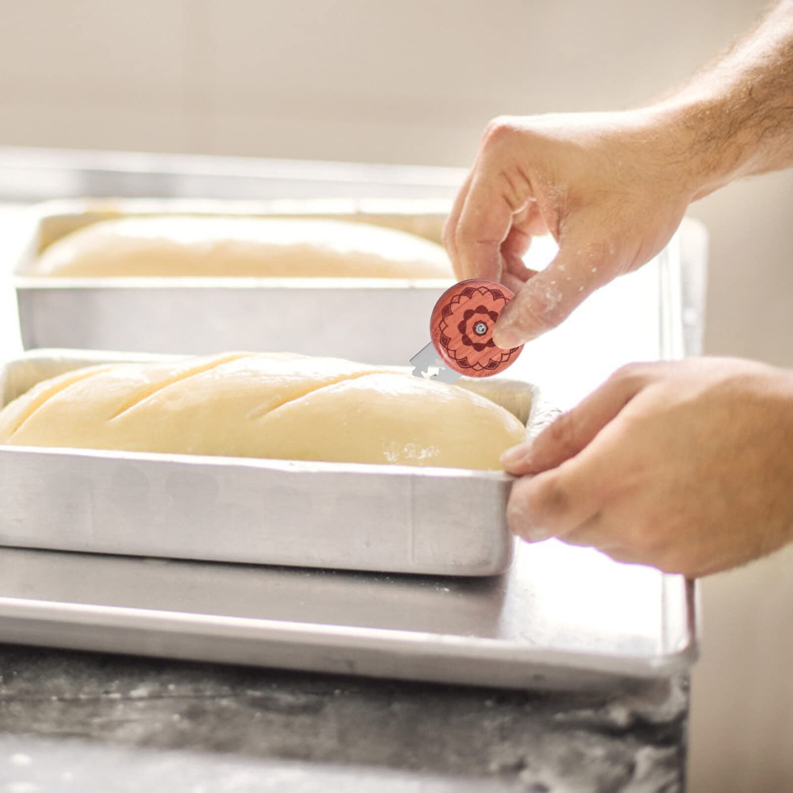 1 Set UFO Bread Lame Cutter Dough Scoring Tool Bread Dough Slashing Tools Sourdough Bread Cutter Baking Making Tools for Bread Bakers