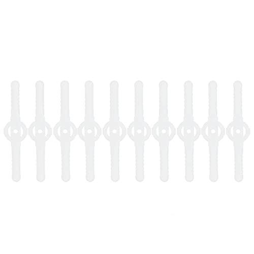 10 Pcs Trimmer Head Blades, Durable Lawn Mower Weed Wacker Cutter Blade Replacement for Cordless Grass String Trimmer Weed Eater