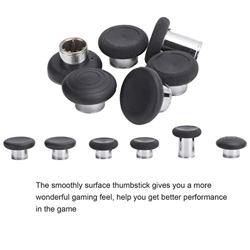 01 02 015 Controller Thumbsticks Replacement, Game Controller Button Set Detachable Different Heights Smoothly Like Floatable for ELITE Series 2
