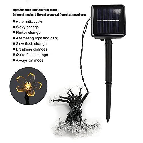 01 Festive Light, Party Decor Light Tree Light Solar Fairy Lights Solar Decorative Light Solar String Lights for Home Courtyard, Garden, Yard, Lawn, Terrace