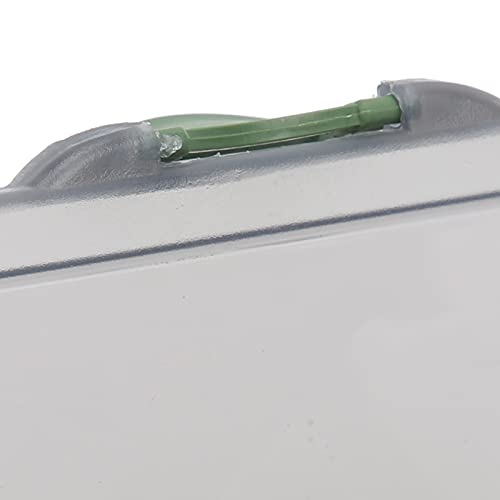 01 Fishing Lure Boxes, PP Plastic Fishing Accessory Box Bait Storage Case Fishing Tackle Accessory Box Mini for Fishing(8 Cells)