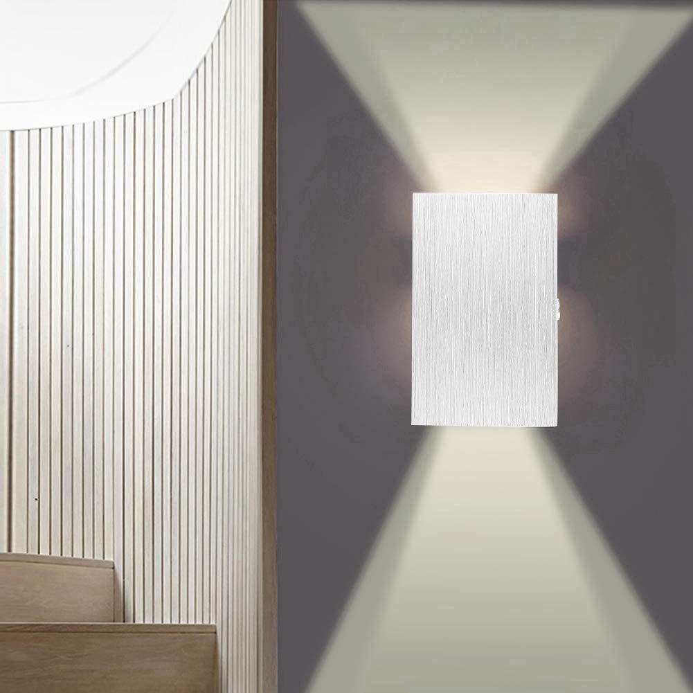 01 Warm White Bulb Wall Mounted Lamp, LED Wall Light, Garden Corridor Lights Garden Lights Home Decoration for Ground/Garden Indoor Outdoor