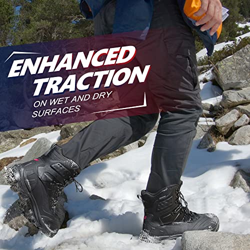 @ R CORD Hiking Boots Women Ankle Waterproof Hiking Boots Women Waterproof Red Size 5