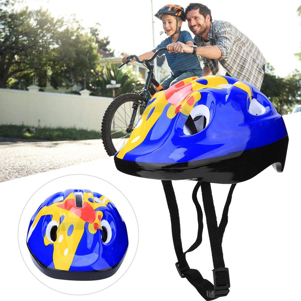 01 Cycling Helmet, Adjustable Children Helmet, Durable Safety Buckle for Cycling Skating Scooter Roller Skates
