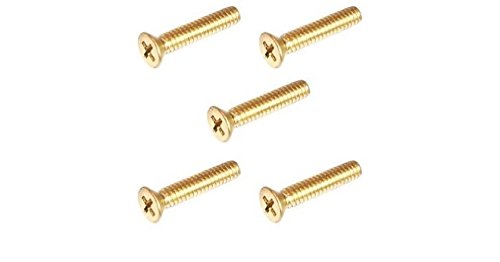 #8-32 x 2 Machine Screw, Brass, (inch) Head Style: Flat, (Quantity: 100) Drive: Phillips, Point: Thread: Coarse Thread (UNC), RoHS Compliant