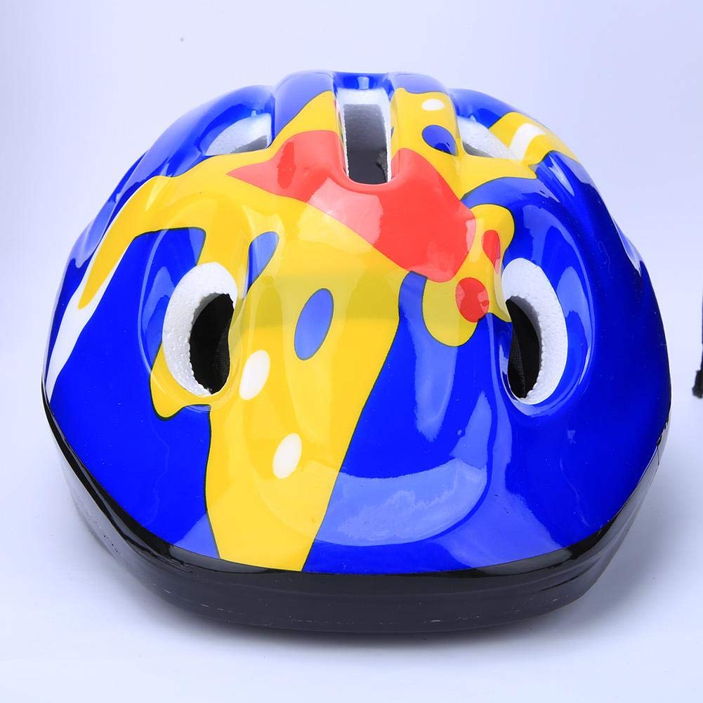 01 Cycling Helmet, Adjustable Children Helmet, Durable Safety Buckle for Cycling Skating Scooter Roller Skates