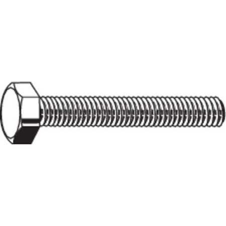 1/4"-20 x 5/8" Grade 8 Plain Hex Head Cap Screw, 100 pk.
