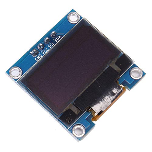 0.96 inch Blue OLED Display Module IIC Serial 128X64 I2C SSD1306 12864 LCD Screen Board GND VCC SCL SDA for Arduino