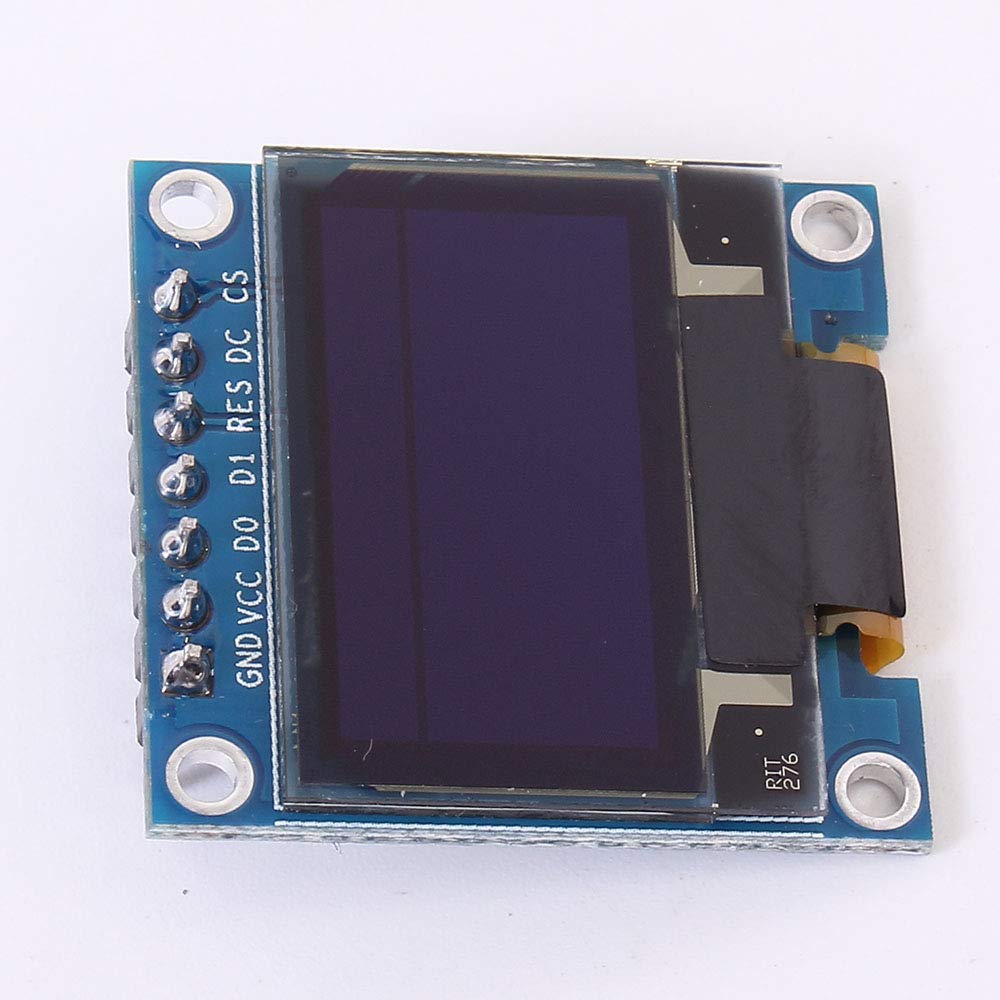 0.96in OLED Display Module, 128 x 64 LCD Display Serial Board Yellow & Blue Dual Color Backlight