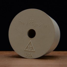 #10 Drilled Rubber Stopper