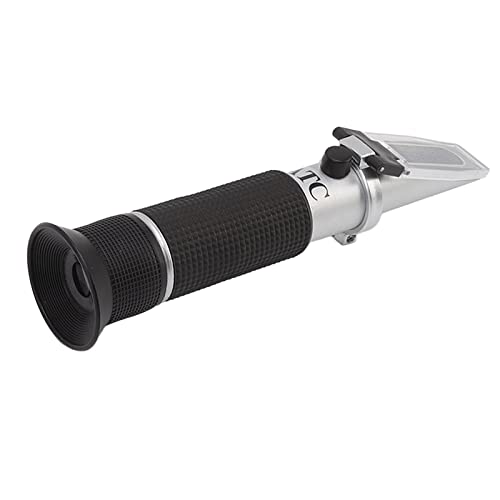 0‑28% Salinity Refractometer, Accurate Data Convenient Use Fast Measurement Portable Refractometer for Seawater