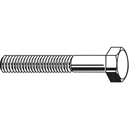 1/4"-20 x 4-1/4" SS Grade 18-8 (304) UNC (Coarse) Hex Head Cap Screws, 25 pk.